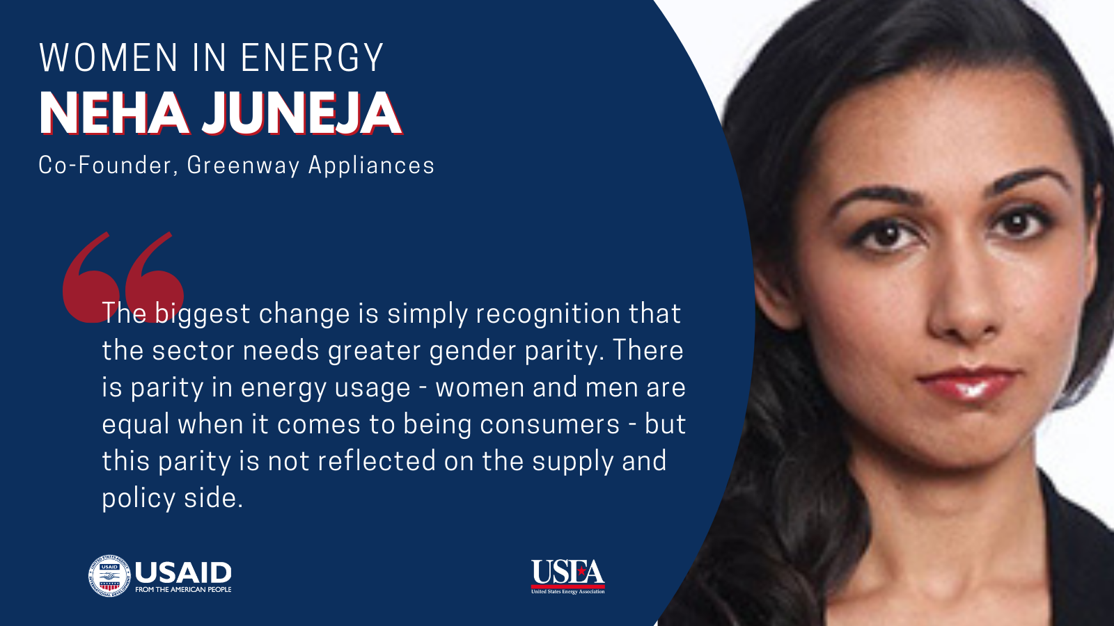 Women In Energy: Neha Juneja | USEA | United States Energy Association