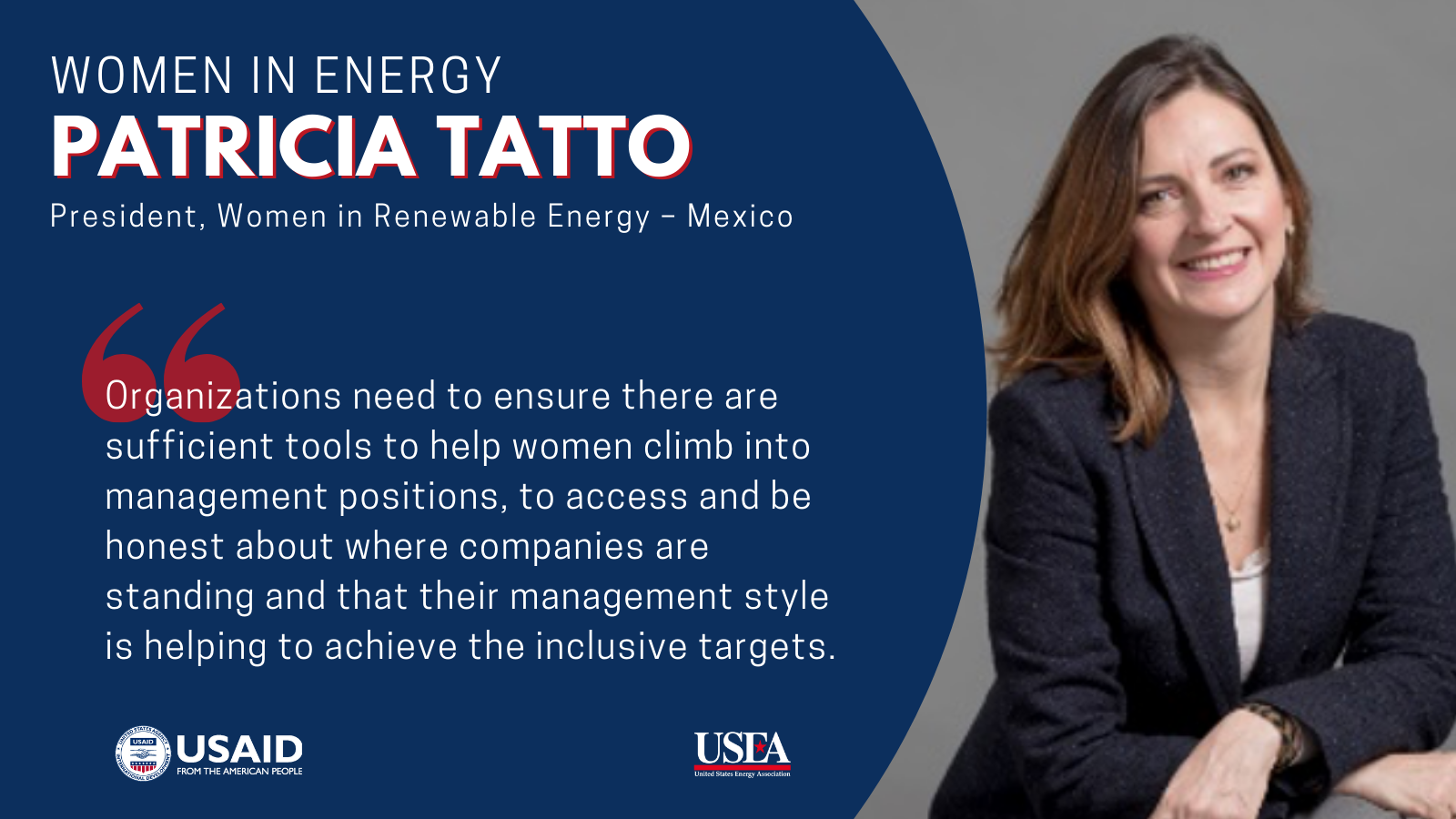 Women In Energy: Patricia Tatto | USEA | United States Energy Association