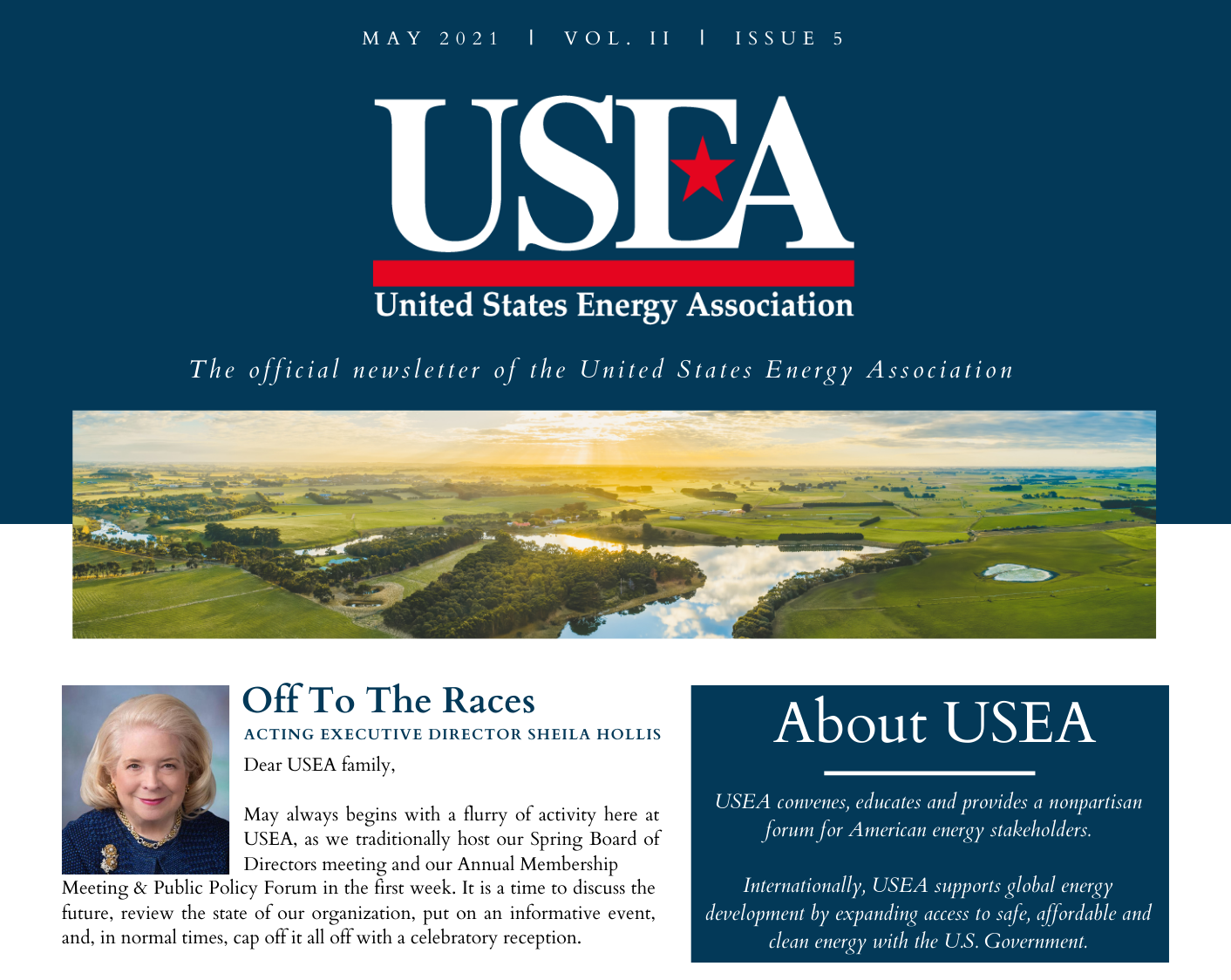 USEA Newsletter: May 2021 | USEA | United States Energy Association