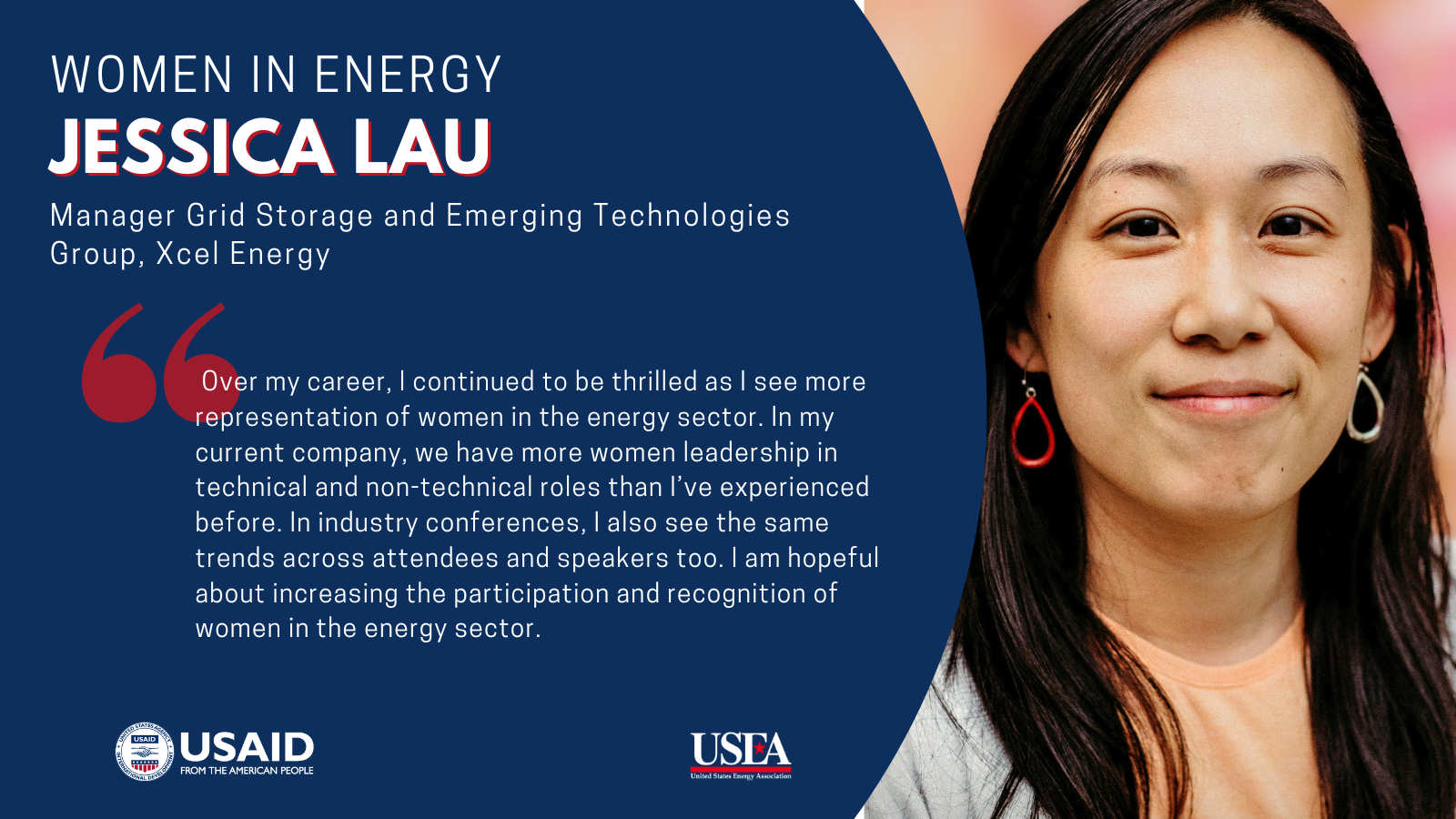 Women in Energy: Jessica Lau | USEA | United States Energy Association