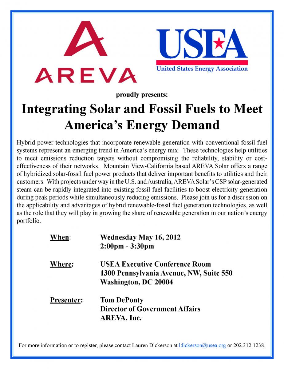 Integrating Solar and Fossil Fuels to Meet America's Energy Demand ...
