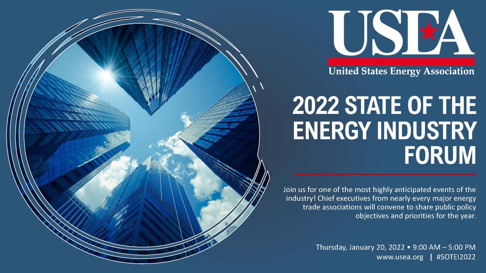 18th Annual State of the Energy Industry Forum | USEA | United States ...