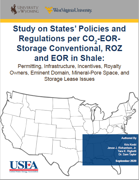 Study on State's Policies & Regulations per CO2-EOR Storage ...
