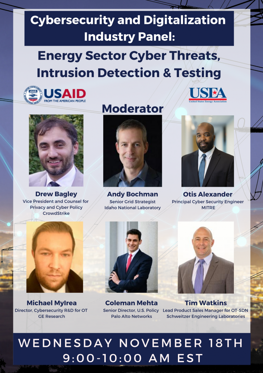 Cybersecurity and Digitalization Industry Panel: Energy Sector Cyber ...