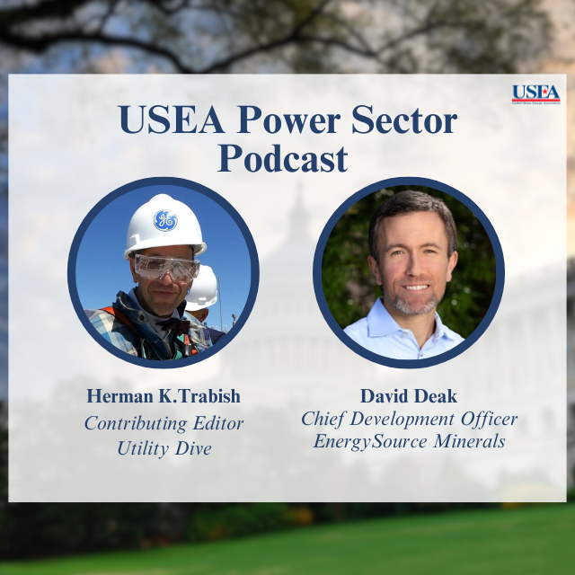 USEA Power Sector Podcast Episode 42: EnergySource Minerals Chief ...