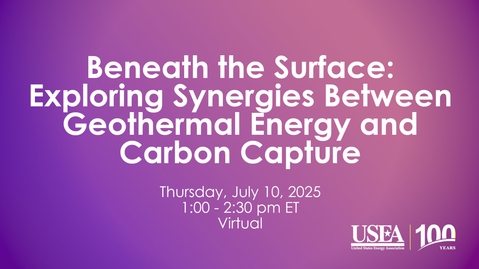 Beneath the Surface: Exploring Synergies Between Geothermal Energy and ...