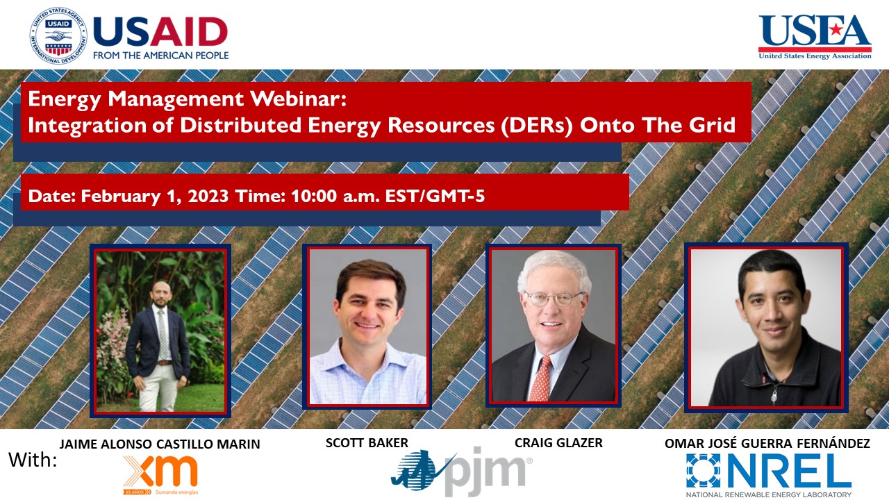 Energy Management Webinar: Integration of Distributed Energy Resources ...