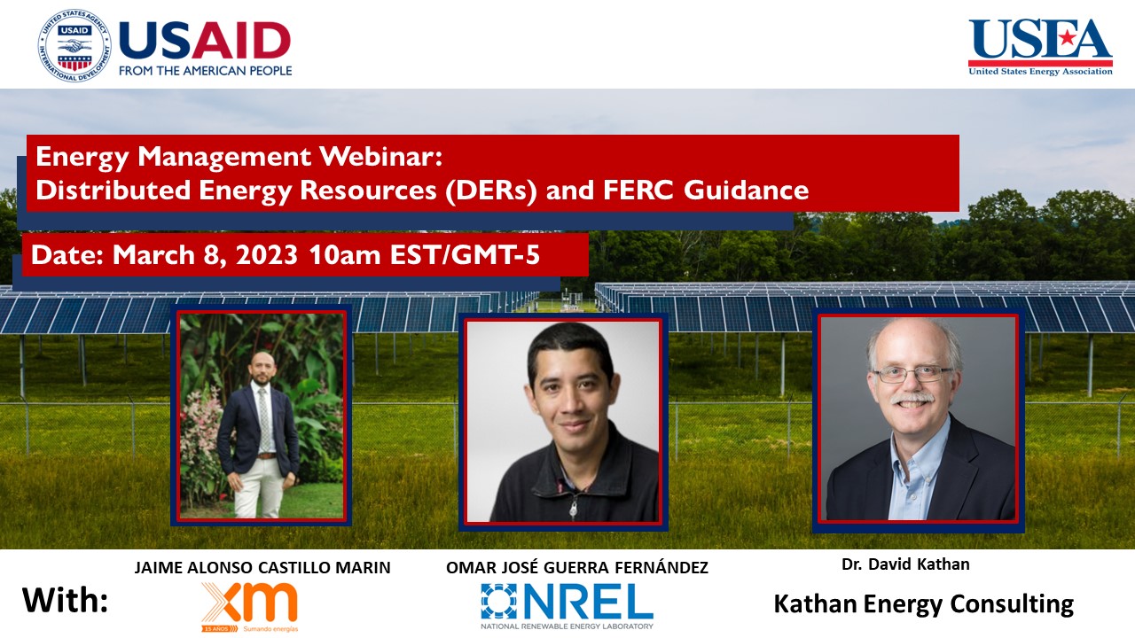 Energy Management Webinar: Distributed Energy Resources and FERC ...