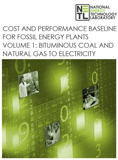 NETL’s Updated Performance and Cost Estimates for Power Generation ...