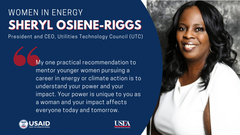 Women in Energy: Sheryl Osiene-Riggs | USEA | United States Energy ...